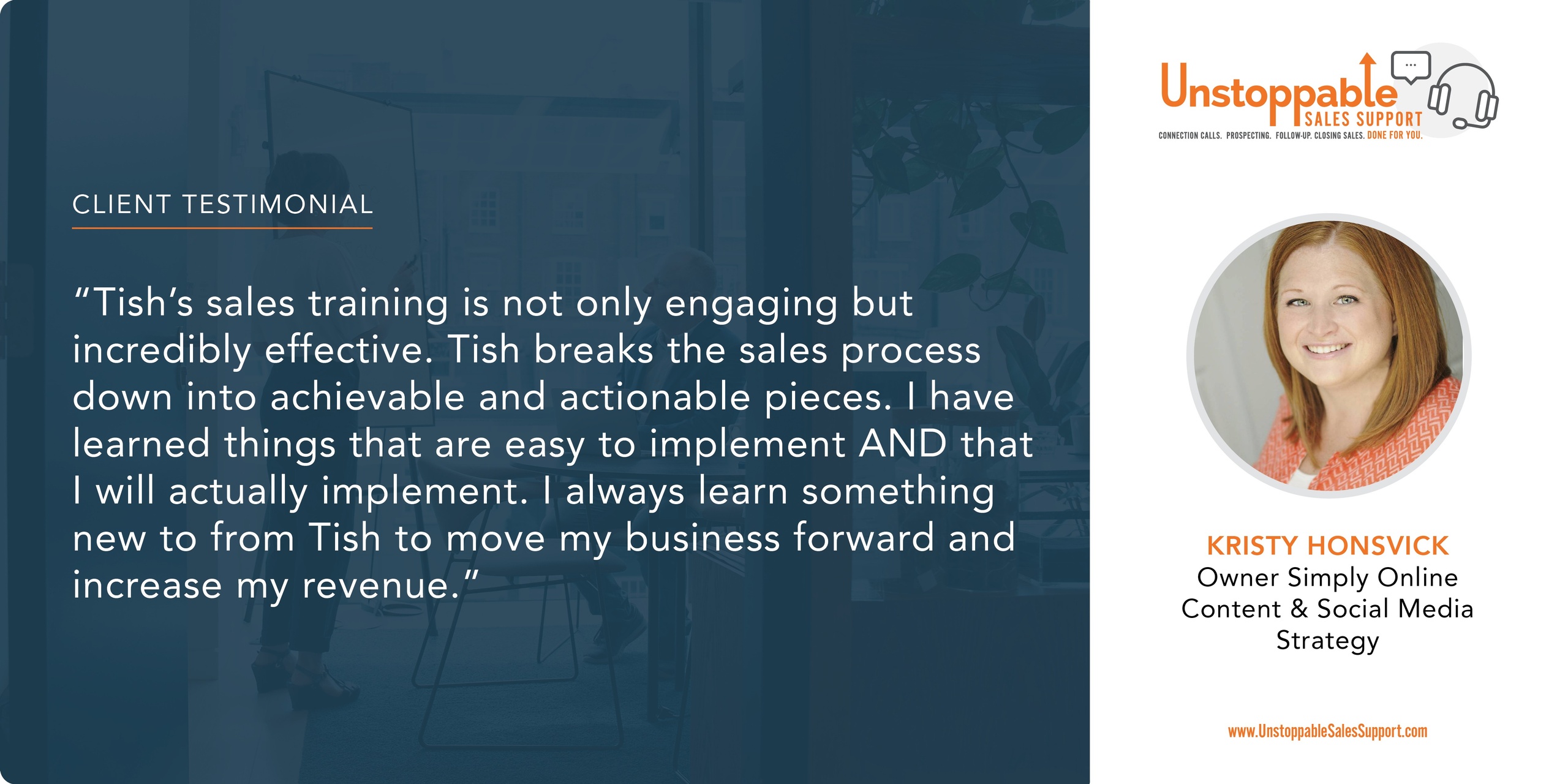 Unstoppable Sales Support